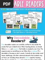 Decodable Fluency Passages | PDF | Classroom | Phonics
