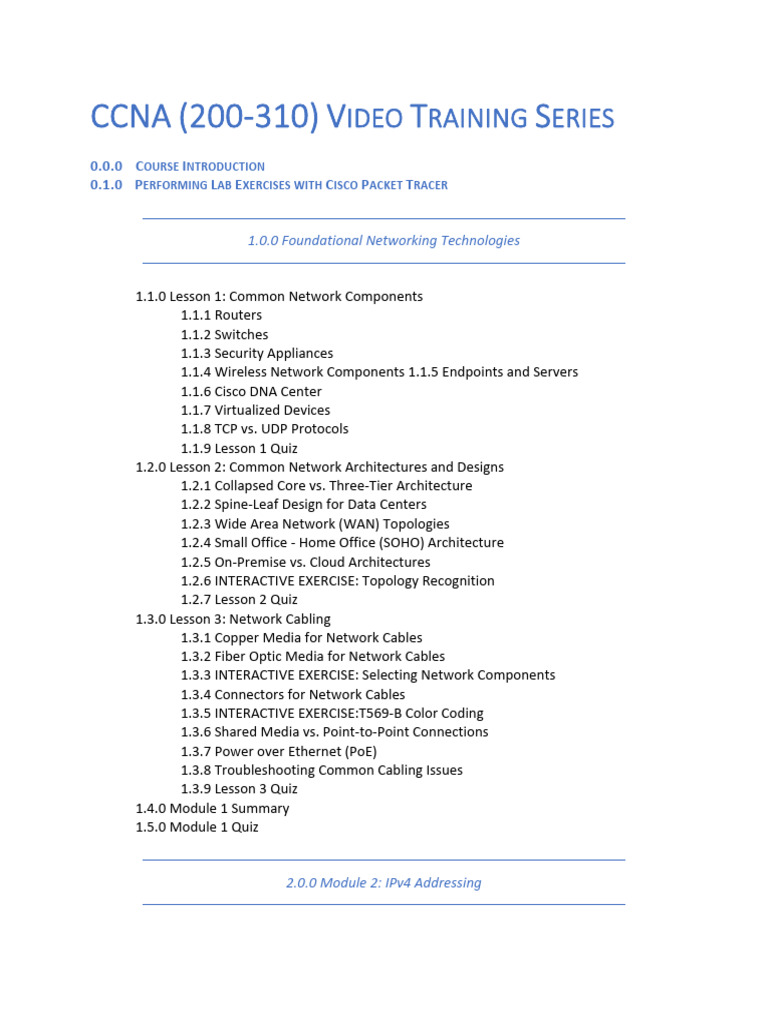 HMV4TlyORK6zdZKsN6yk CCNA Course Outline | PDF