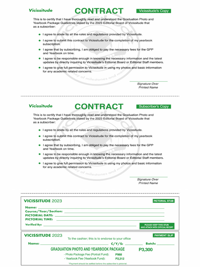 [VICISSITUDE 2023] GP CONTRACT | PDF