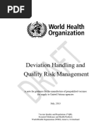 Quality Defect Reporting Guide for Medicinal Products | PDF | Risk