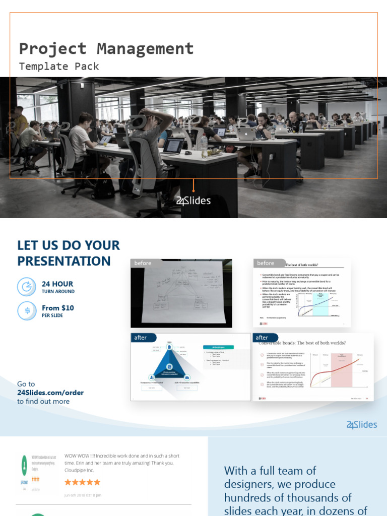 Project Management Template Pack | PDF | Outsourcing | Business Economics