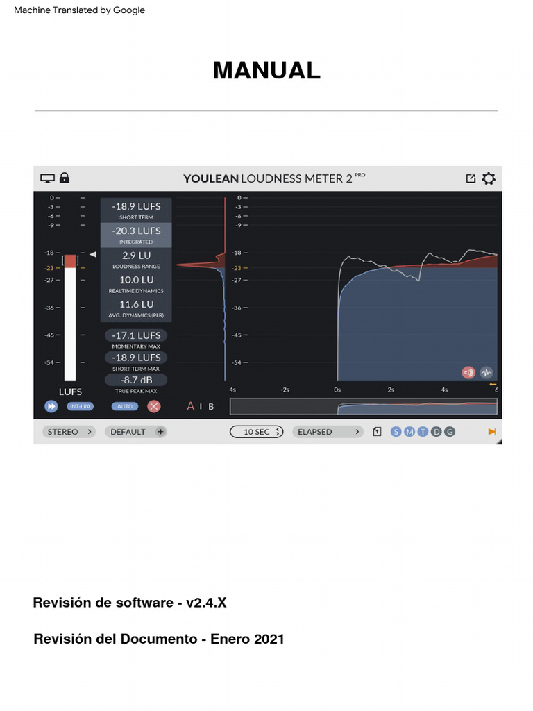 Youlean Software Manual v2.4.X | PDF | Window (Computing) | Software