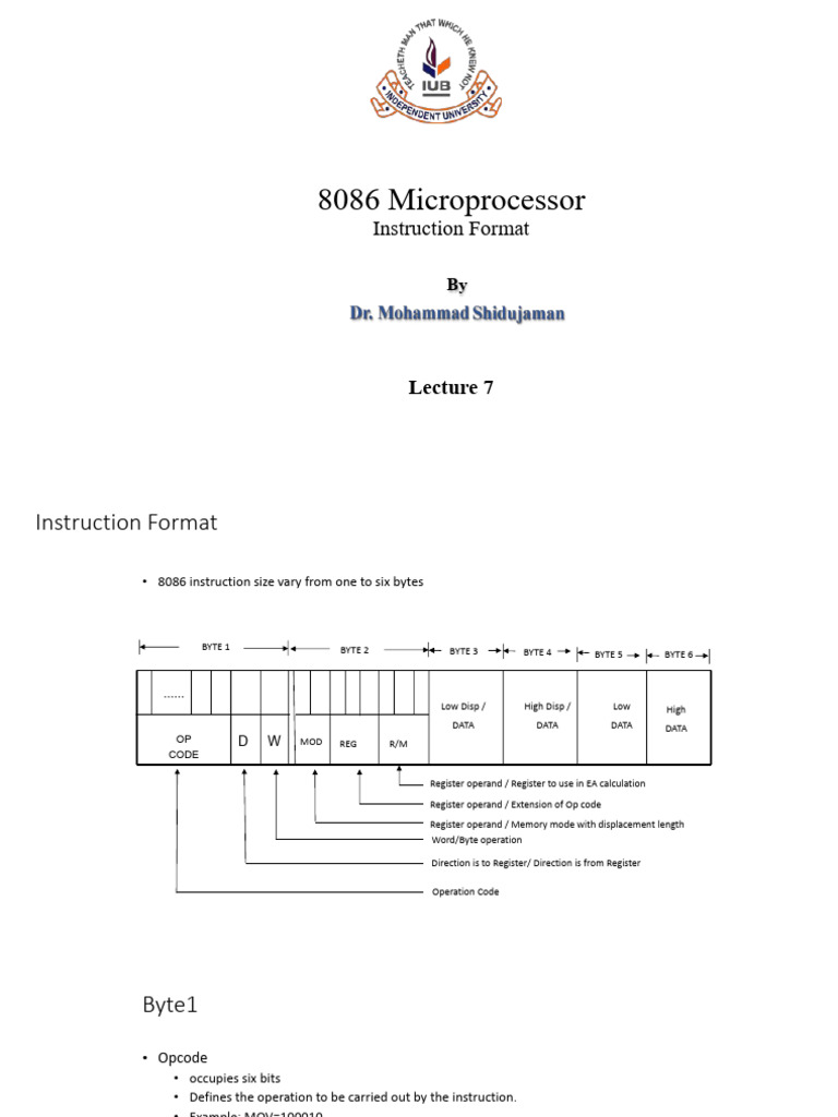 CSE 216_L7 | PDF | Central Processing Unit | Integrated Circuit