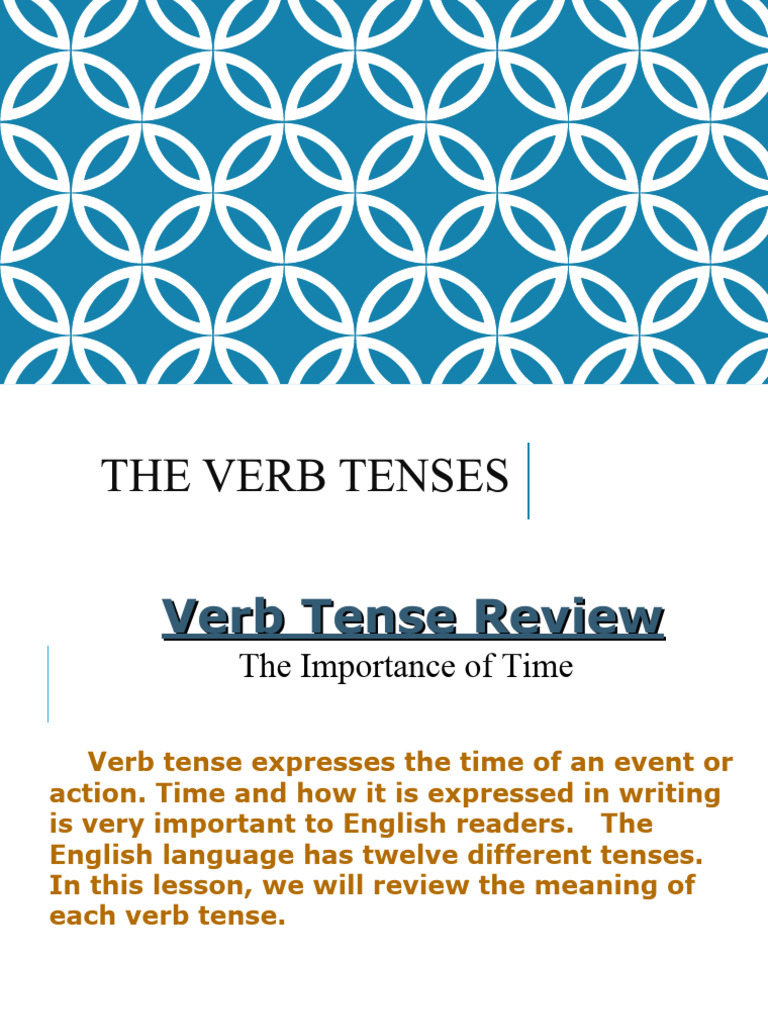 13 Verb Tenses | PDF | Grammatical Tense | Verb