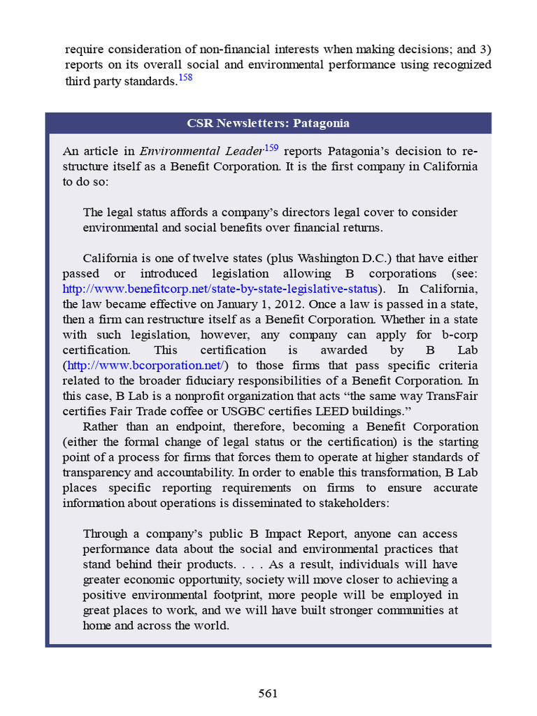 Case Study - Ben & Jerry's | PDF | Corporate Social Responsibility | Audit