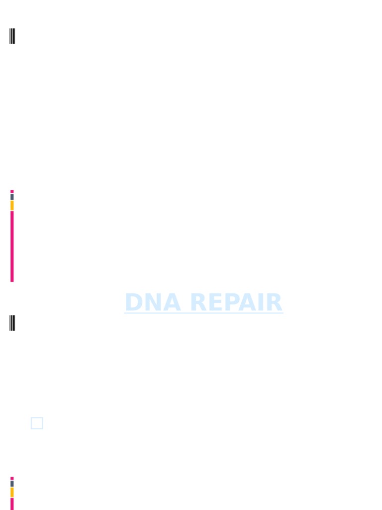 DNA Repair: Click To Edit Master Subtitle Style | PDF | Dna Repair | Dna
