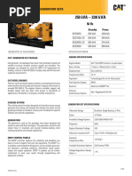 Cat C15 Diesel Generator Specifications | PDF | Mains Electricity ...