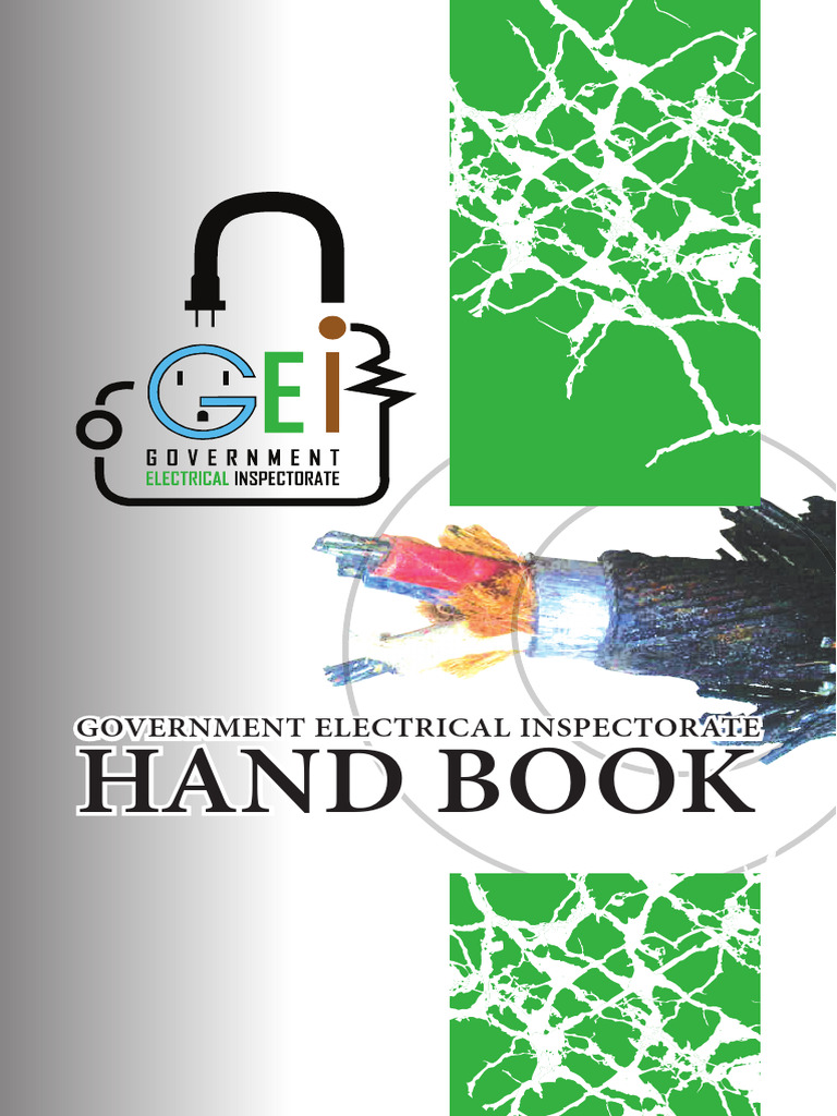 Electrical Inspectorate Division Handbook | PDF | Electrician ...
