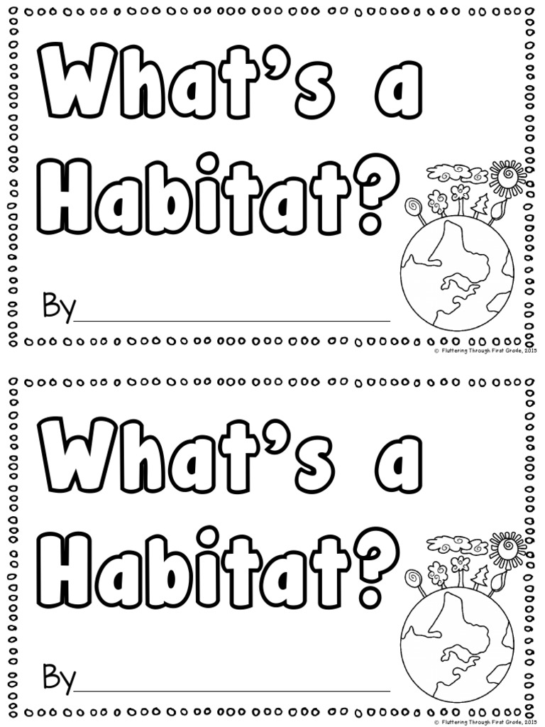 Booklet, Habitats | PDF | Habitat | Fox