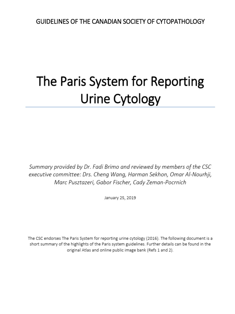Paris System1 | PDF | Science & Mathematics