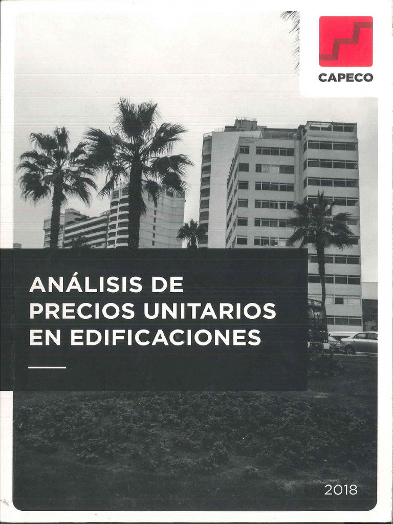 Libro de Capeco 2018 | PDF | Presupuesto | Fundación (Ingeniería)