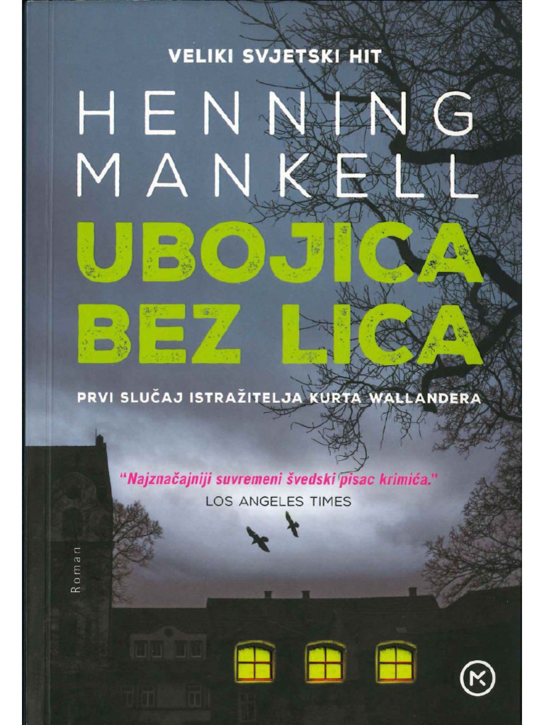 Henning Mankell - 1 Ubojica Bez Lica | PDF