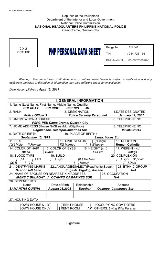 PNP PDS | Government | Politics