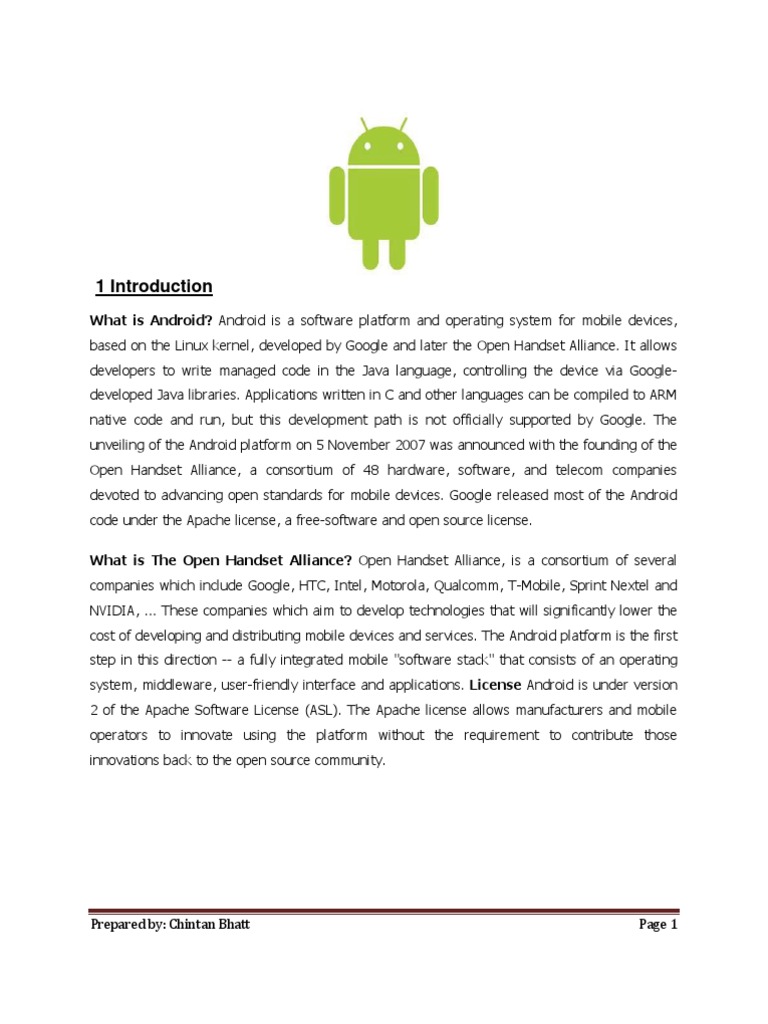 Android Case Study | PDF | Android (Operating System) | Eclipse (Software)