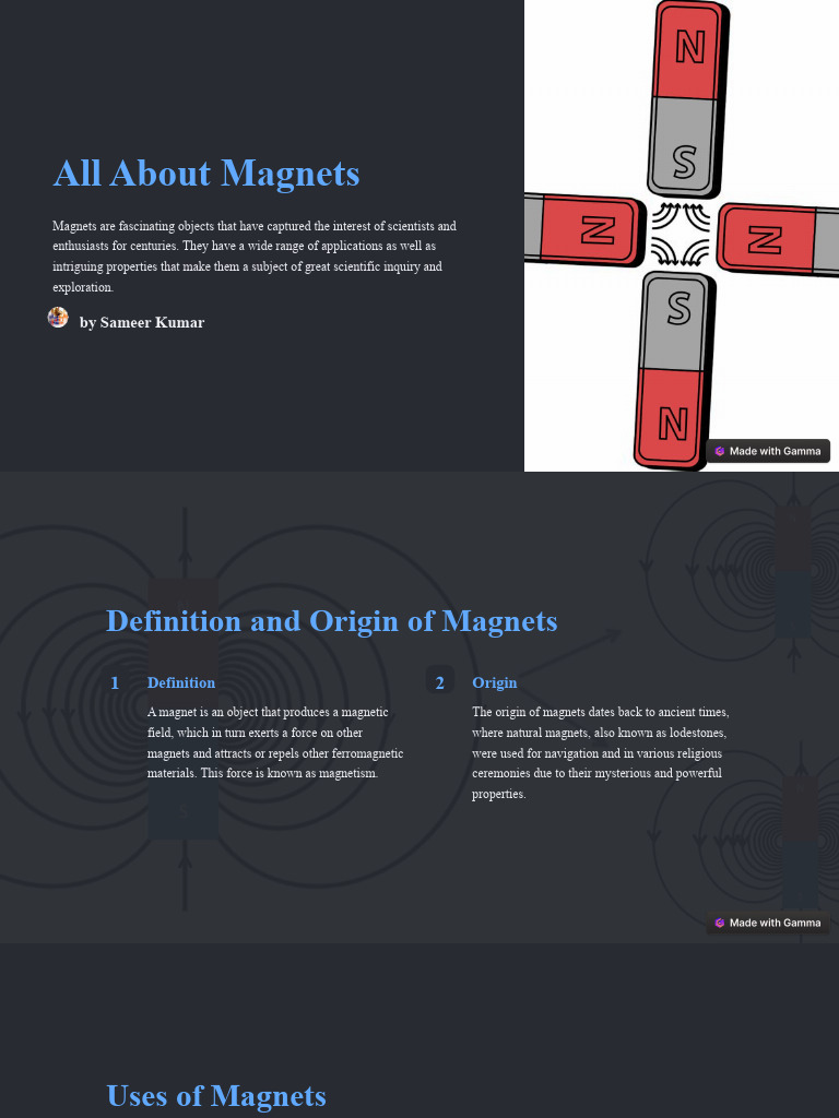 All About Magnets | PDF