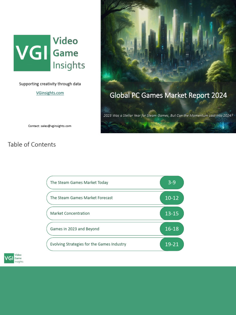 VGI Global PC Games Market Report 2024 | PDF