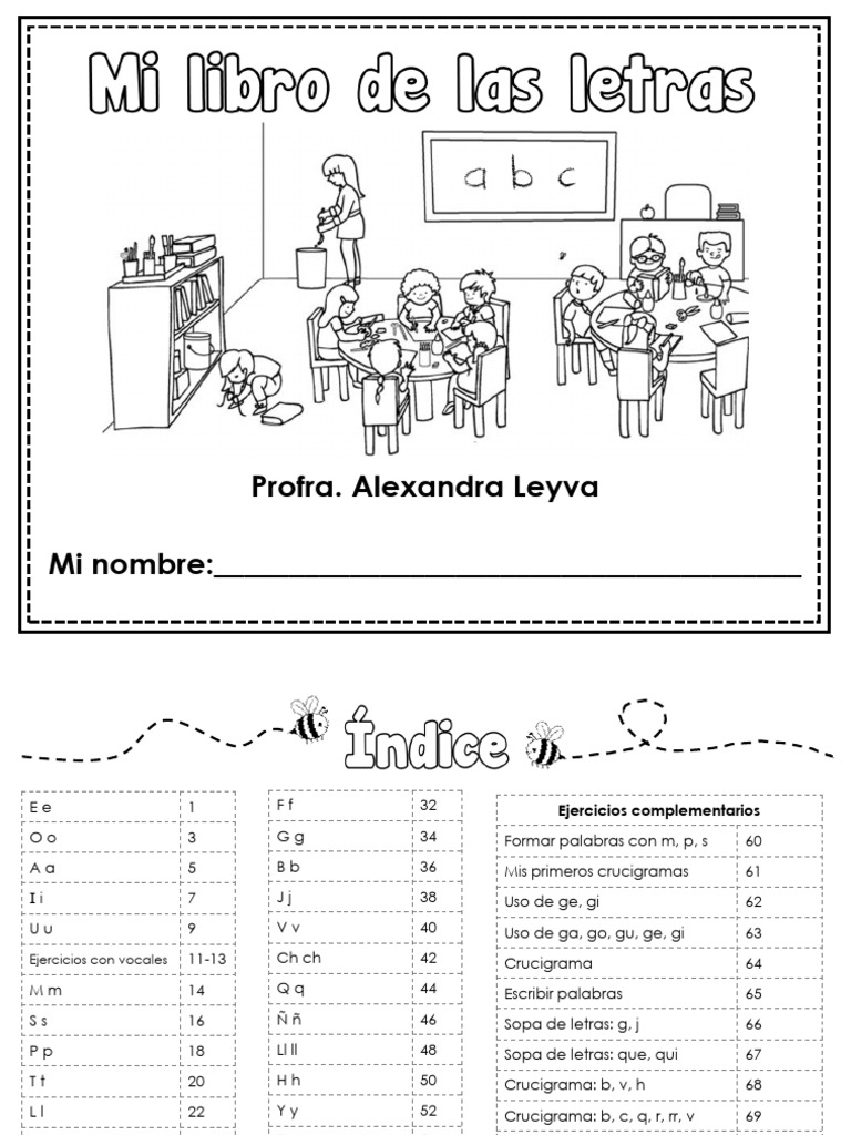 Actividades de Lectoescritura Infantil | PDF