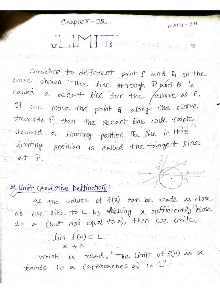 Limit | PDF