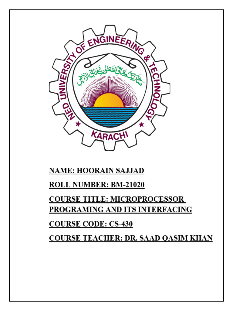 Mpi Assignment | PDF | Assembly Language | Software Engineering