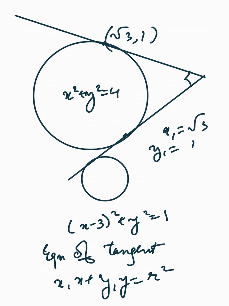 Mathematics Points of Circle | PDF