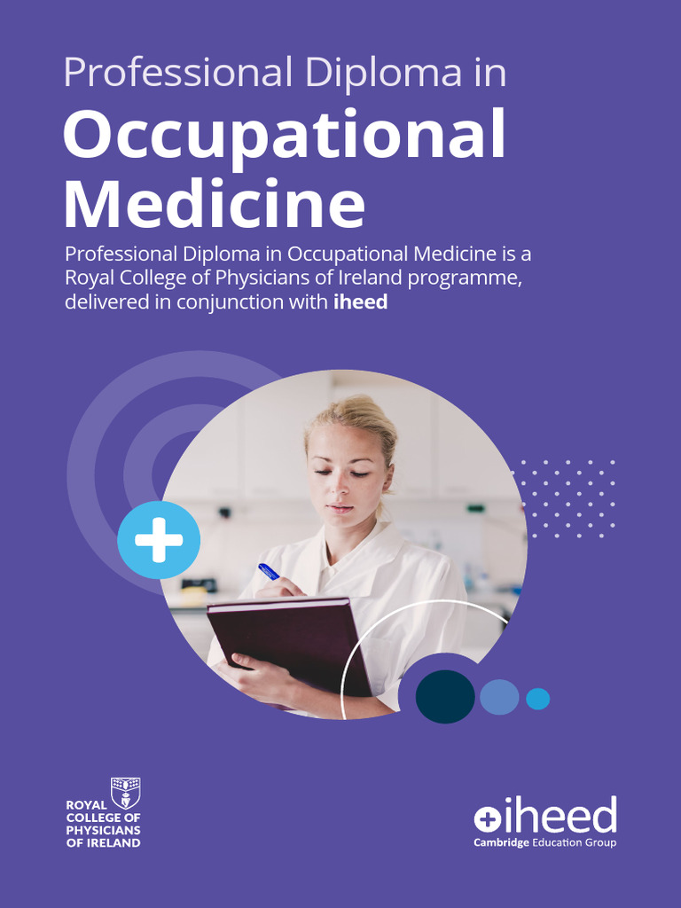 Rcpi Diploma in Occupational Medicine Brochure | PDF | Occupational ... Rcpi Diploma in Occupational Medicine Brochure | PDF | Occupational ...