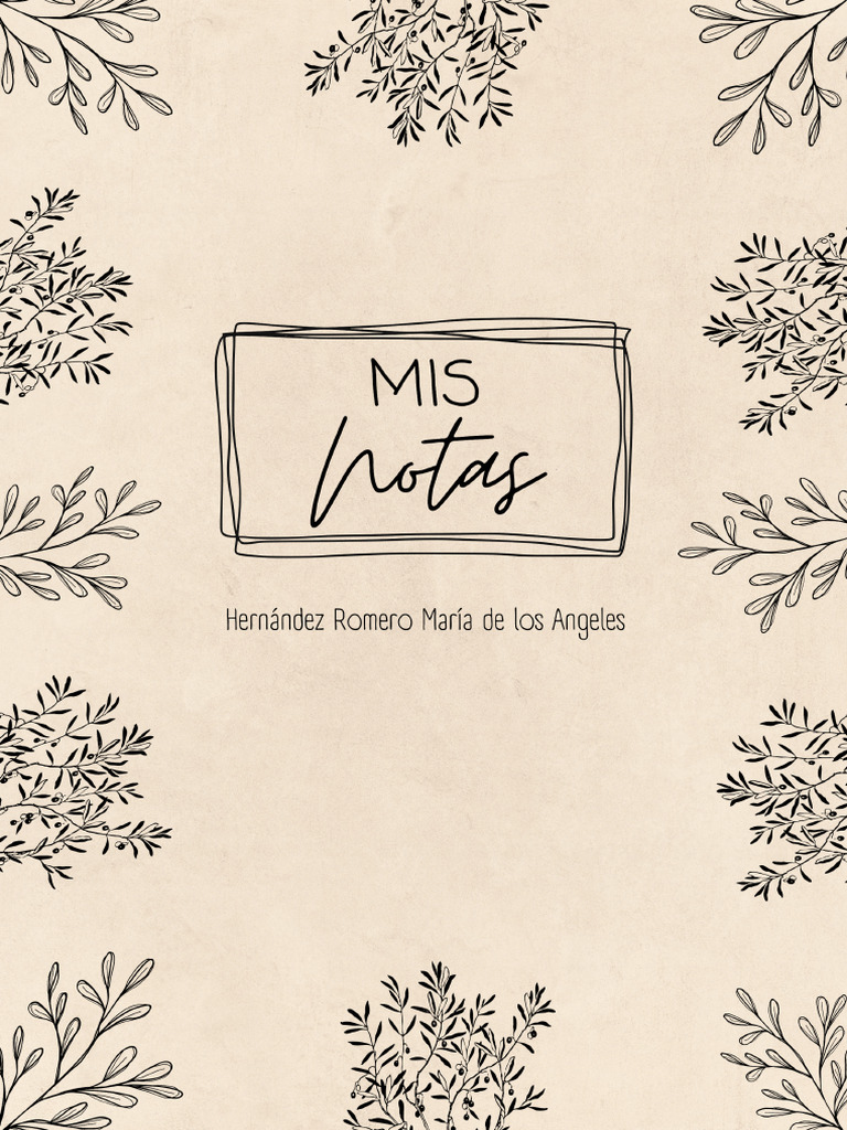 Mis Notas | PDF