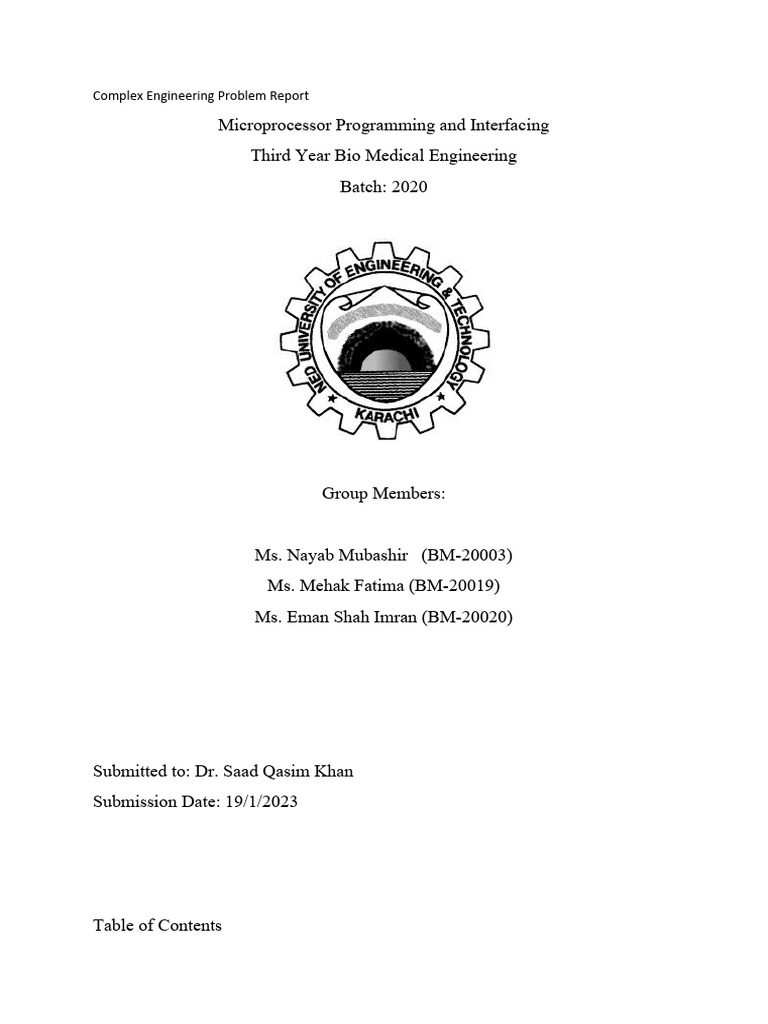 Mpi Report | Download Free PDF | Central Processing Unit | Microprocessor