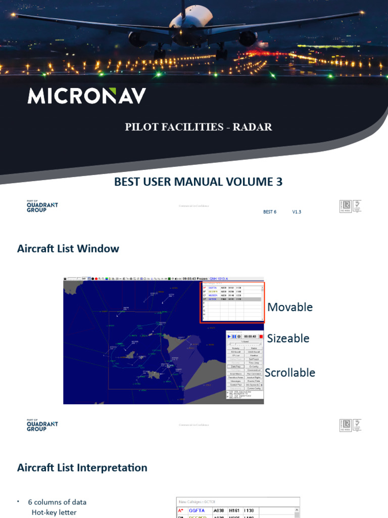 001-003-Pilot Facilities Radar | PDF | Air Traffic Control | Keyboard ...