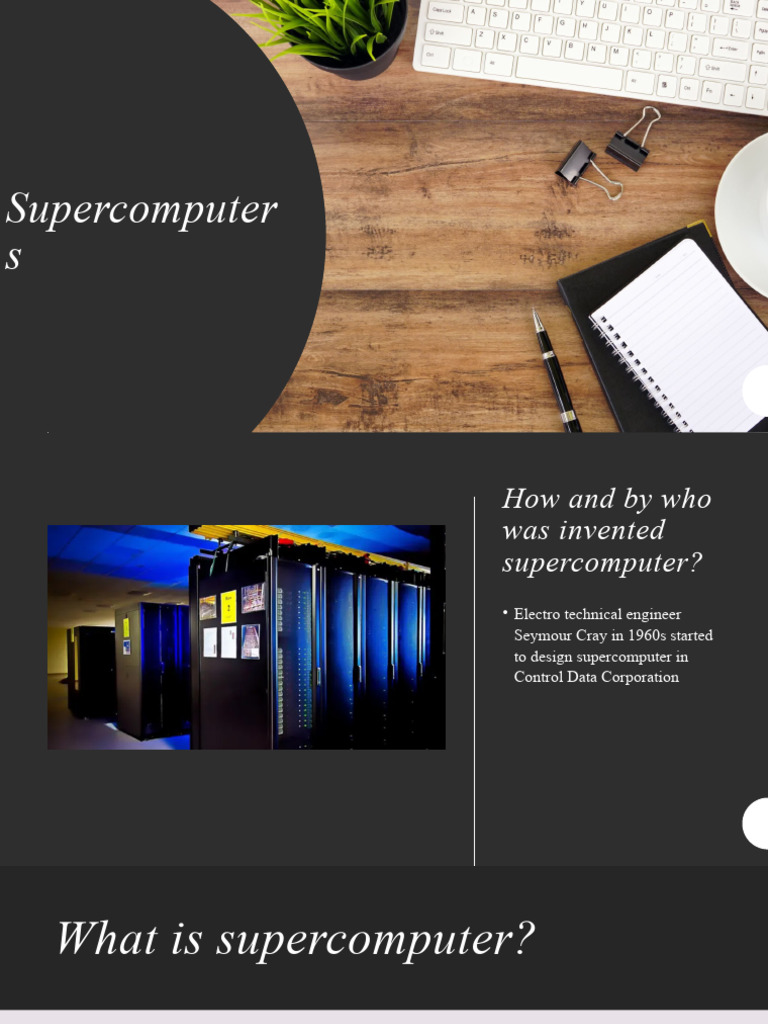 Supercomputers | PDF