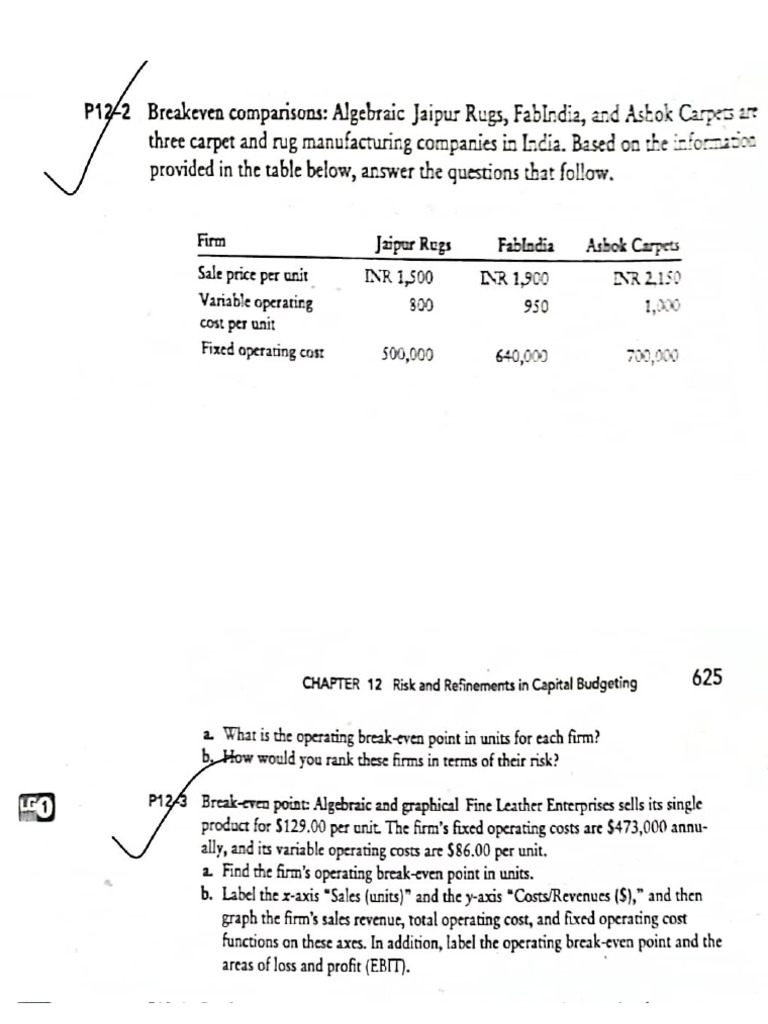 Chapter 12 Assignment's Maths | PDF