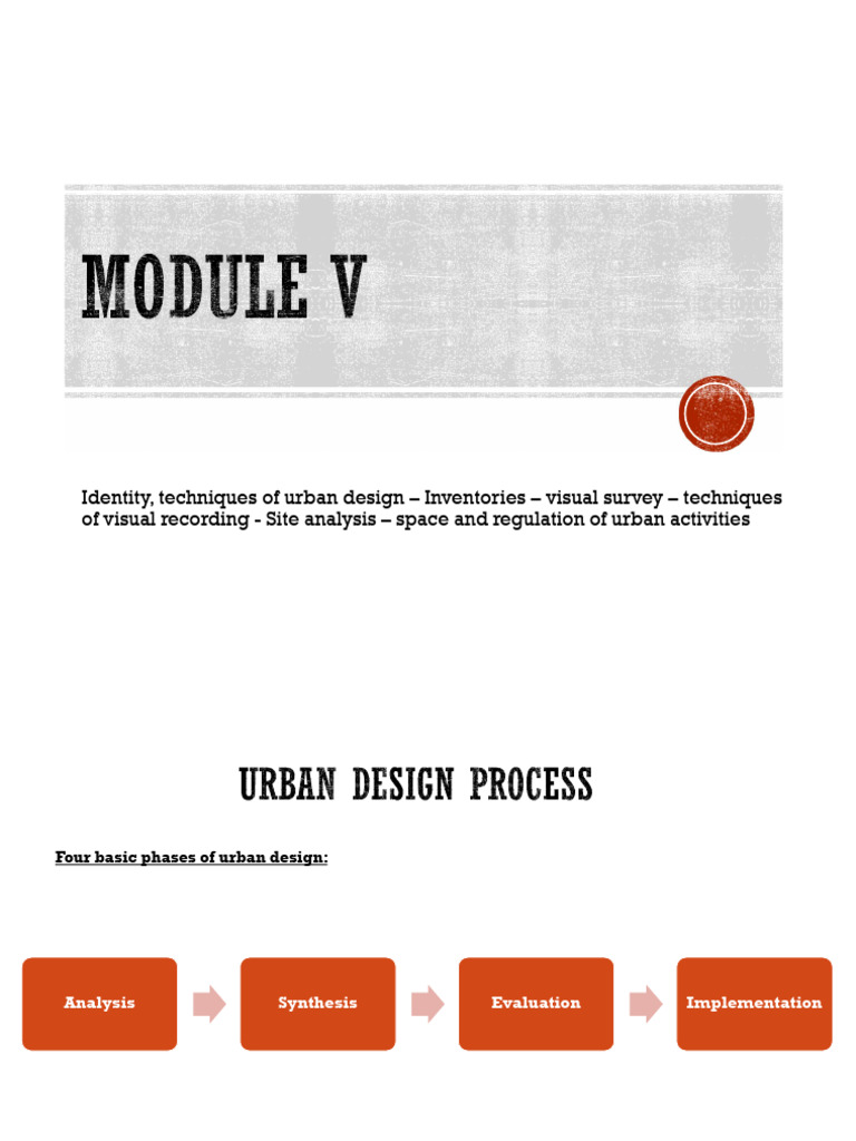 195 418 Visual Survey PPT | PDF | Urban Design | Topography