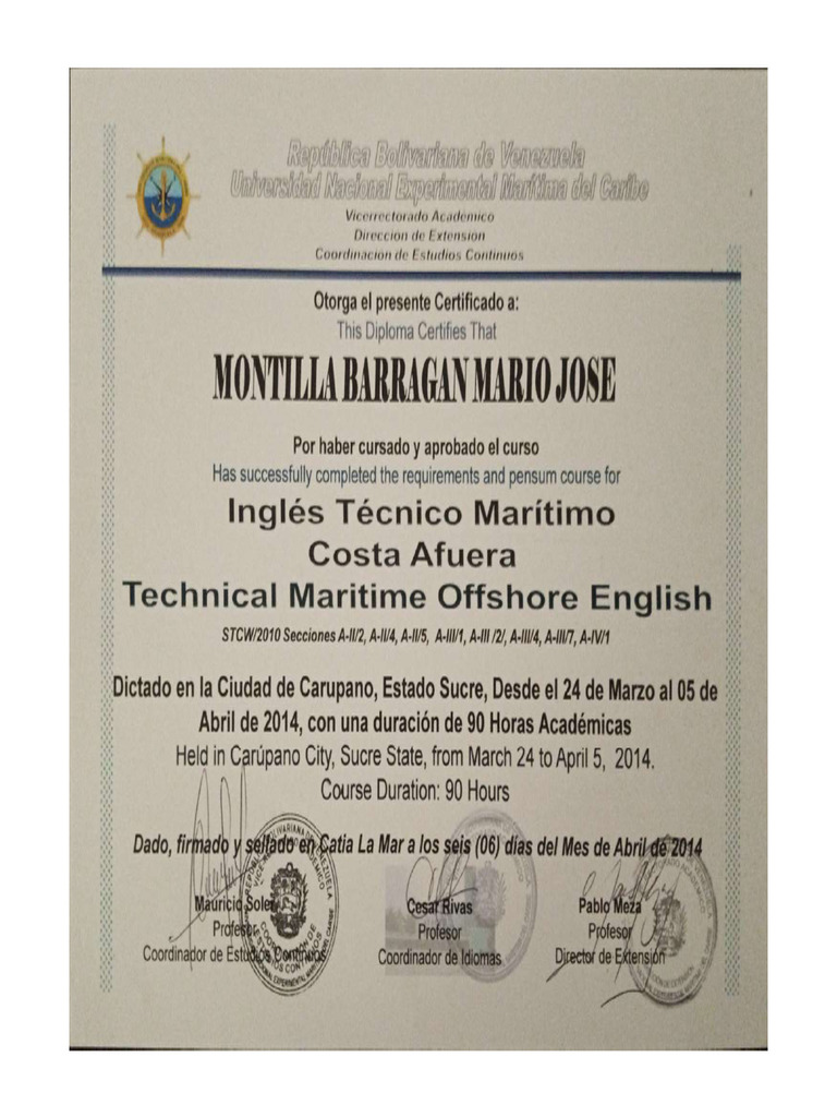 Ingles Maritimo | PDF