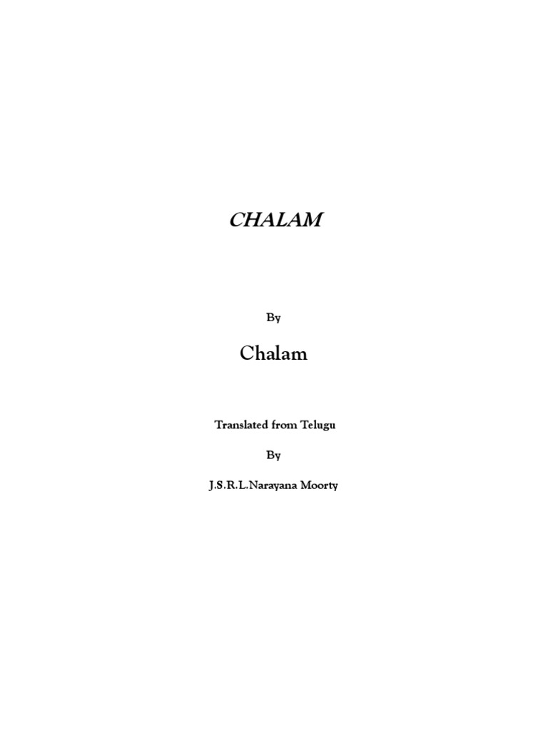 Chalam R | PDF | Prayer | Wedding