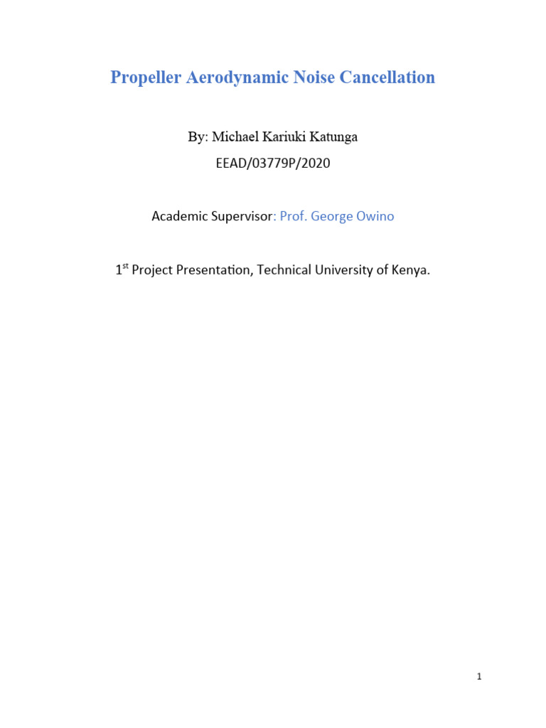 PROJECT PROPOSAL WORD DOCUMENT | PDF | Aircraft | Flight