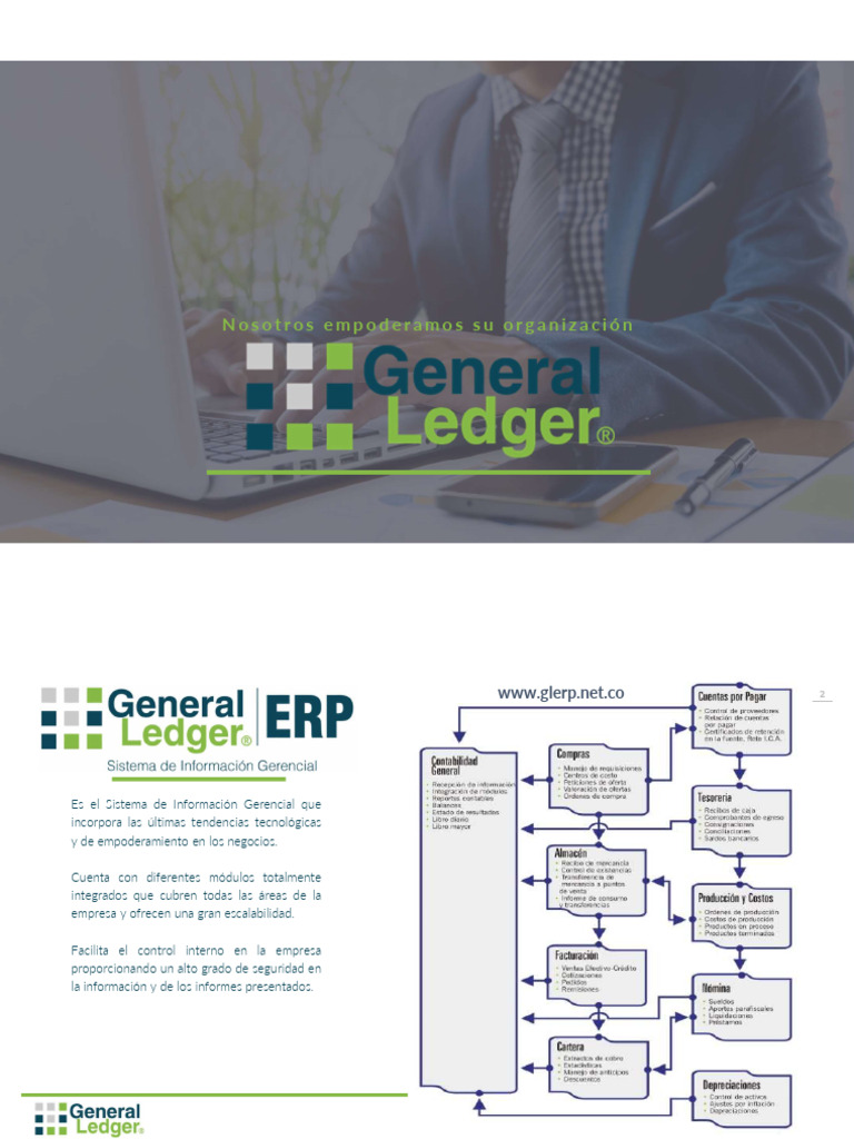 Brochure General Ledger | PDF | Contabilidad | Business