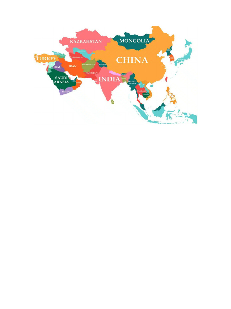 Mapa Asia | PDF