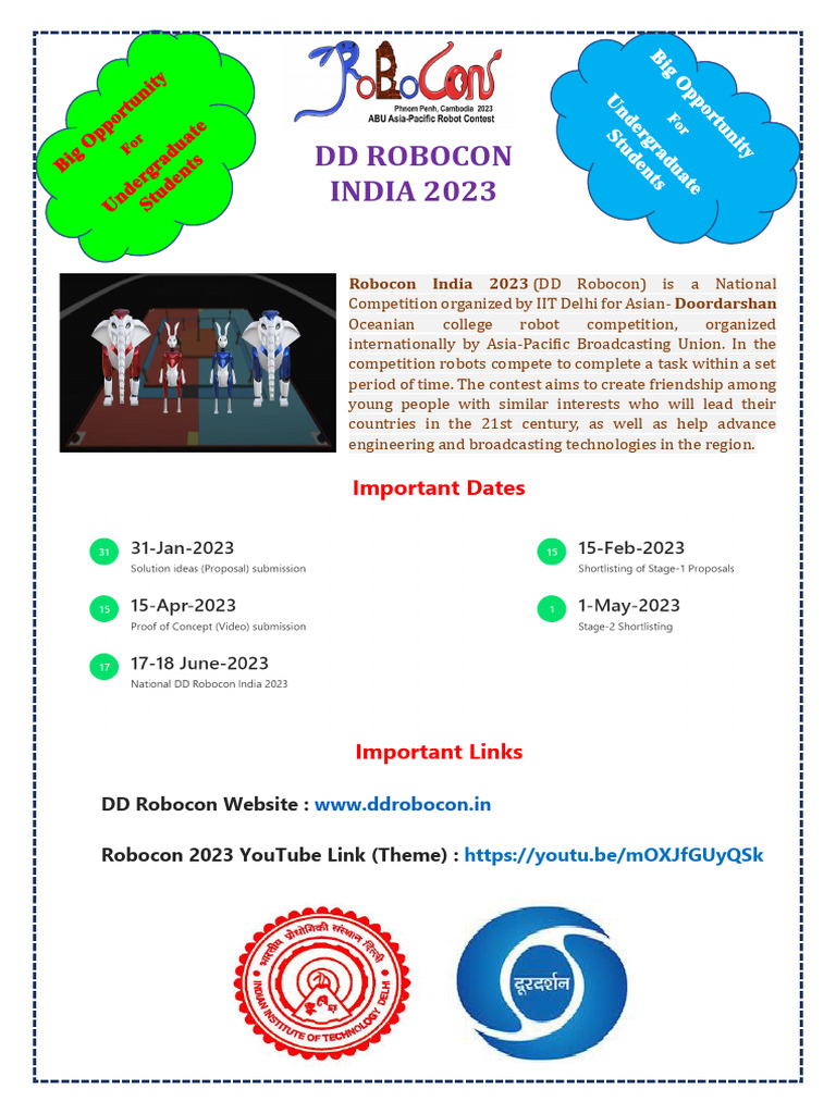 Robocon Information Poster | PDF