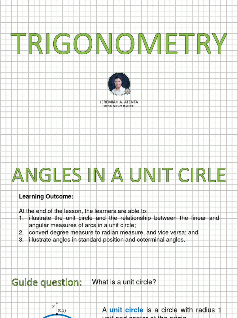 trigonometry | PDF | Angle | Trigonometric Functions
