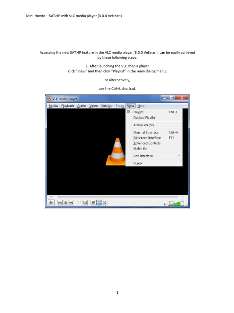 Microsoft Word - Mini-Howto Satip With VLC v2 | PDF | Computing ...