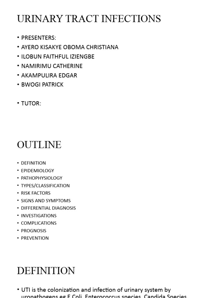 Urinary Tract Infections | PDF | Urinary Tract Infection | Immunology