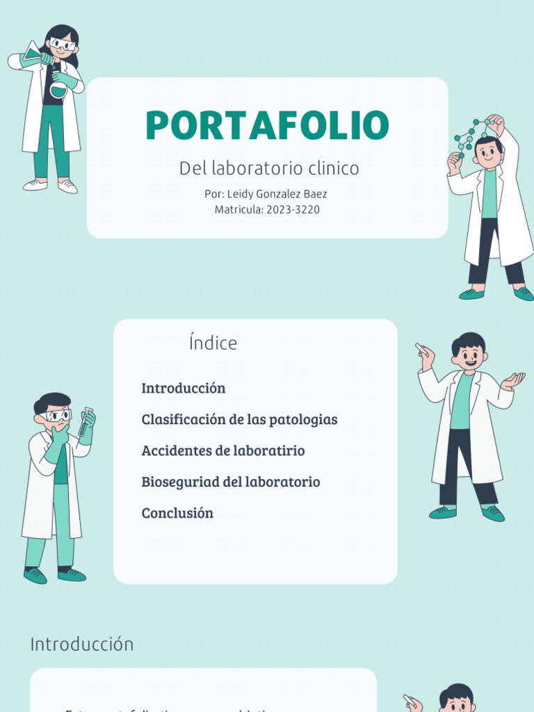 Portafolio de Laboratorio Clinico 2 | PDF