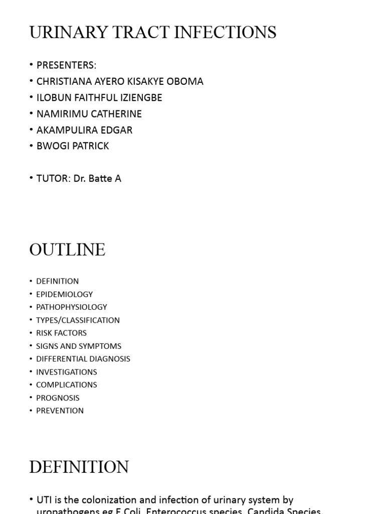 Paediatric UTI | PDF | Urinary Tract Infection | Clinical Medicine