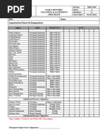 Three Bucket System for Cruise Sanitation | PDF | Hygiene