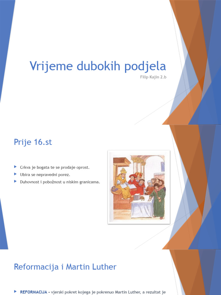 Vrijeme Dubokih Podjela | PDF