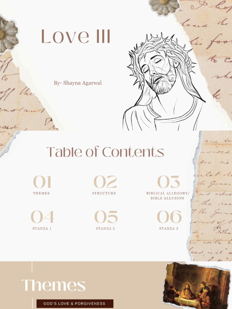 Love III Poem | PDF