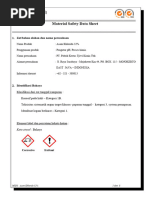 MSDS - Biosolar, Solar, Diesel Fuel - 2023 (IN) | PDF