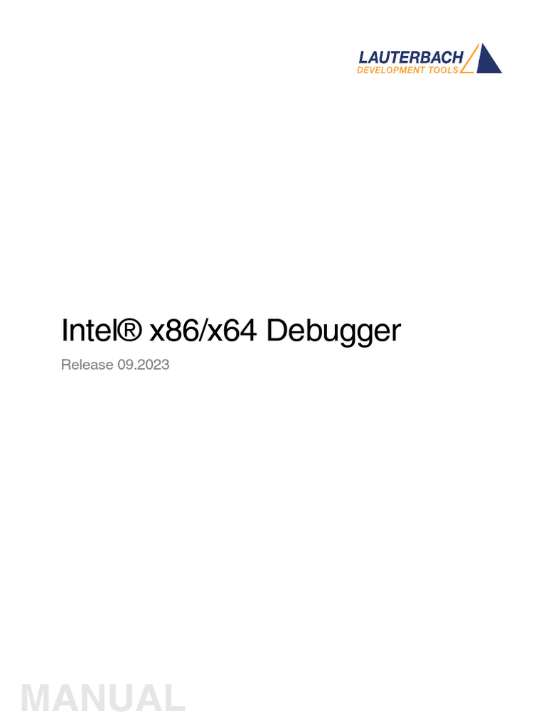 Debugger x86 | PDF | Debugging | 64 Bit Computing
