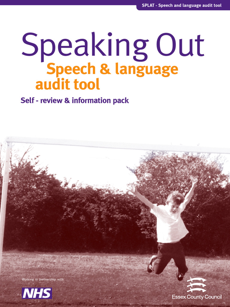 Speech and Language Self-Review and Information Pack | PDF | Language Development | Communication