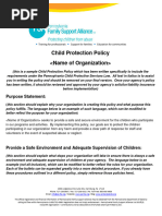 DFAT Child Protection Policy Overview | PDF | Child Protection | Risk