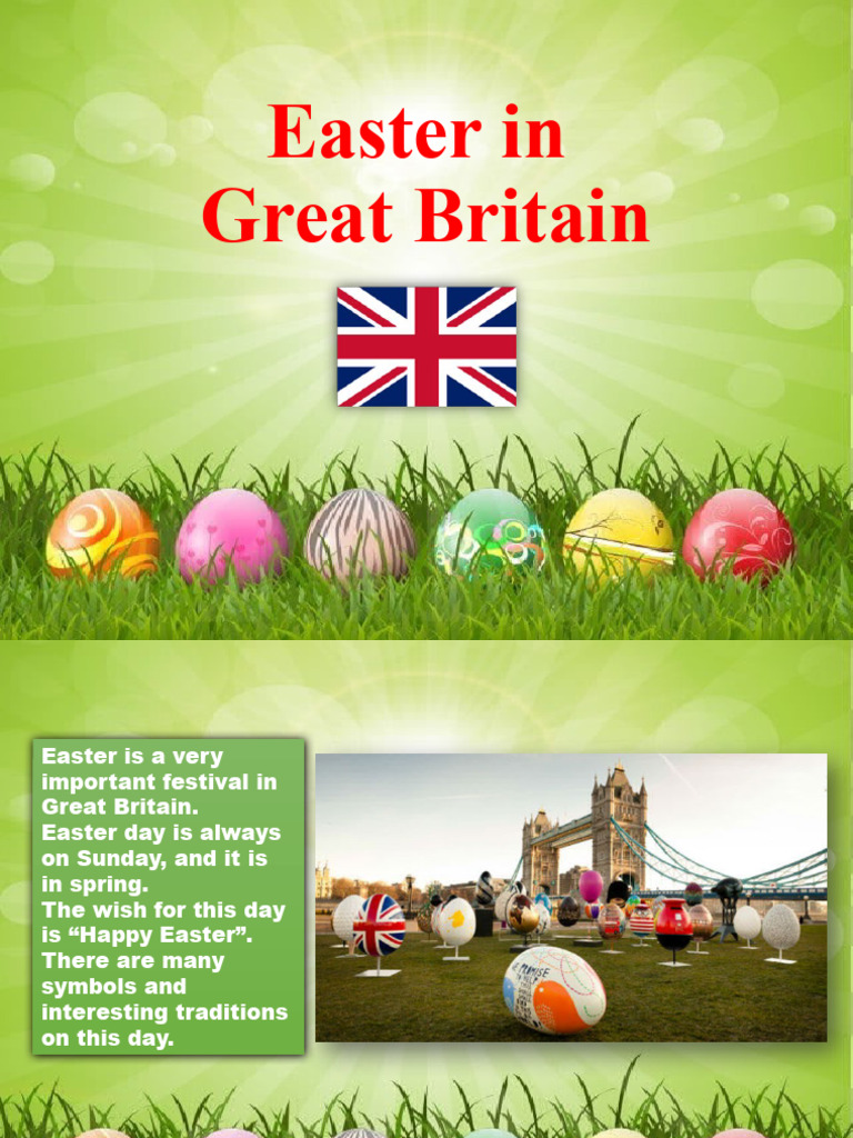 Easter in Great Britain | PDF | Easter | Christian Worship And Liturgy